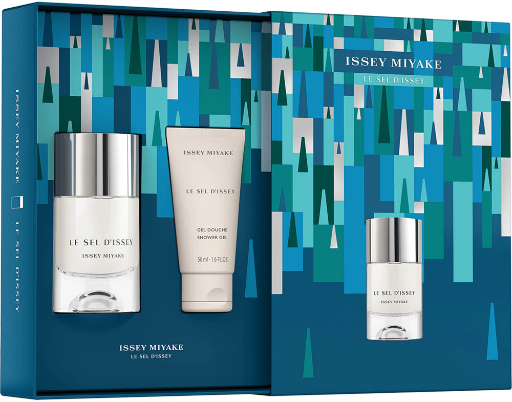 Issey Miyake Le Sel D'Issey Gift Set 50ml Edt + 50ml Shower Gel ...